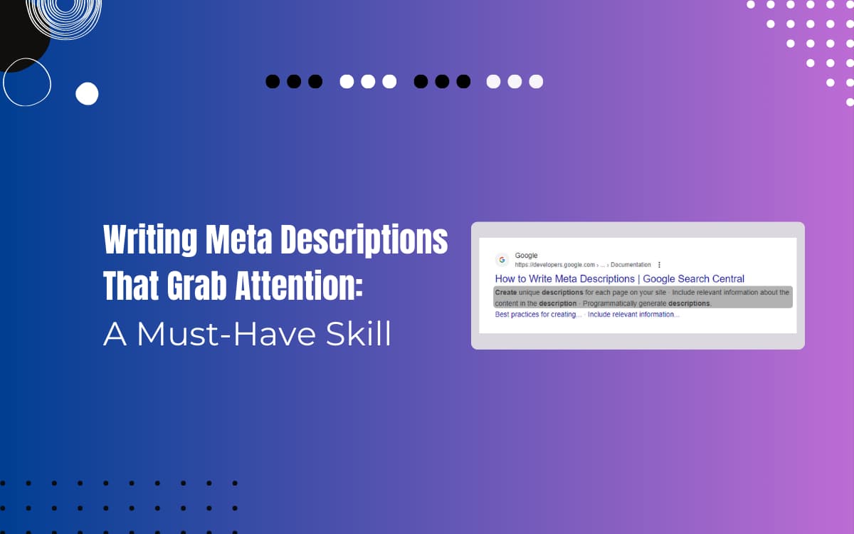 How To Write A Meta Description For A Website: 9 Tips 2025