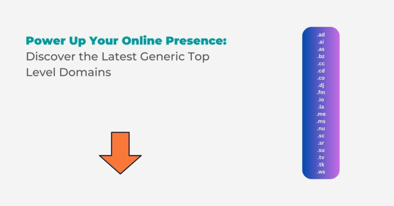 New Generic Top-Level Domains List In 2025